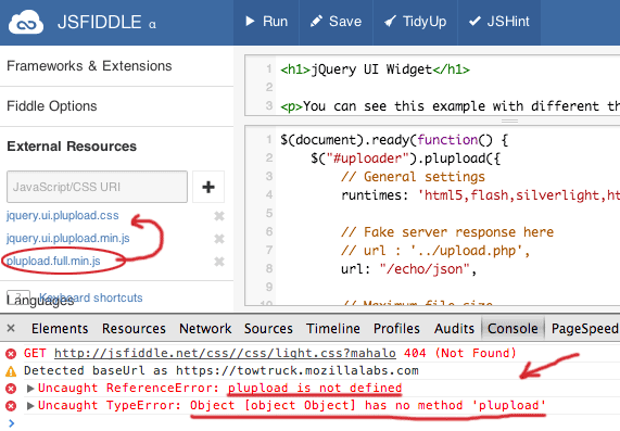 Plupload: Multi-runtime File-Uploader